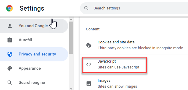 IT-Admin Guide for Chrome Settings for Wisconsin County Agencies