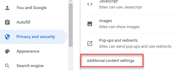 IT-Admin Guide for Chrome Settings for Wisconsin County Agencies